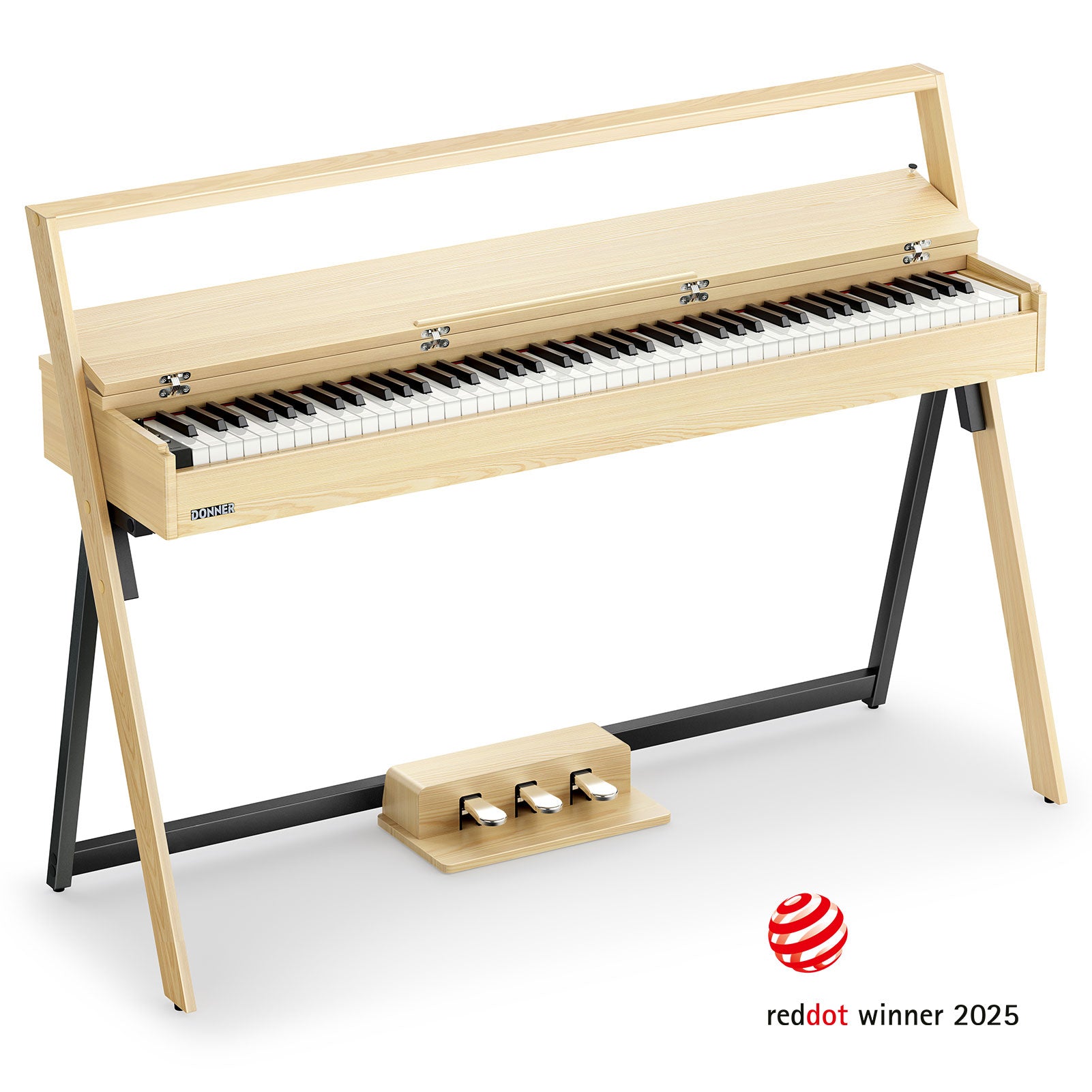 OURA R300 Piano Rústico con Acción de Martillo Ponderada -Donner