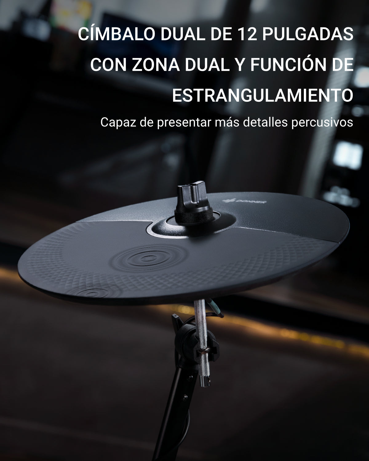 Donner DED-200 MAX Set de batería electrónica de 5 tambores y 3 platil